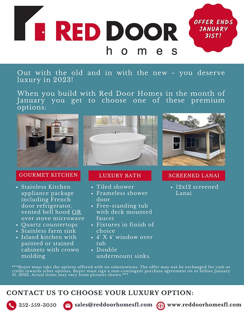 Frequently Asked Questions | Red Door Homes Florida